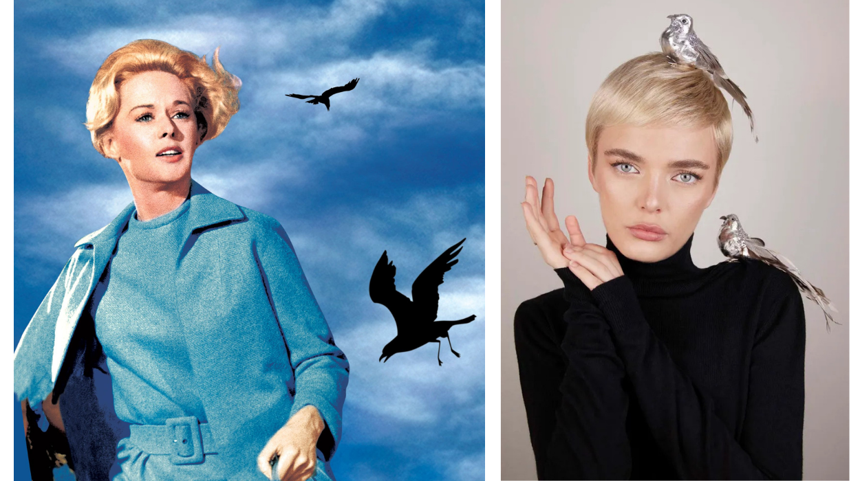 Hitchcock'tan İlham alan Debbie Gee "Birds" Koleksiyonu - hairist.com.tr